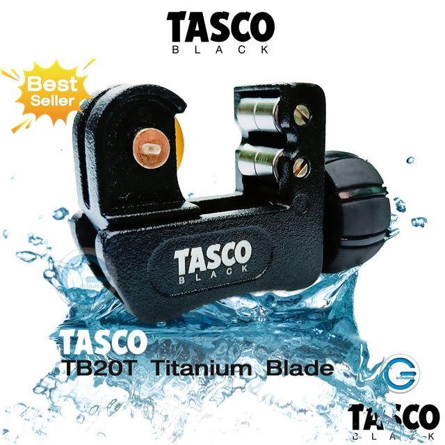 TASCO คัตเตอร์ตัดท่อ TB20T Tube Cutter Titanium Finishing Blade ตัวเล็ก ...