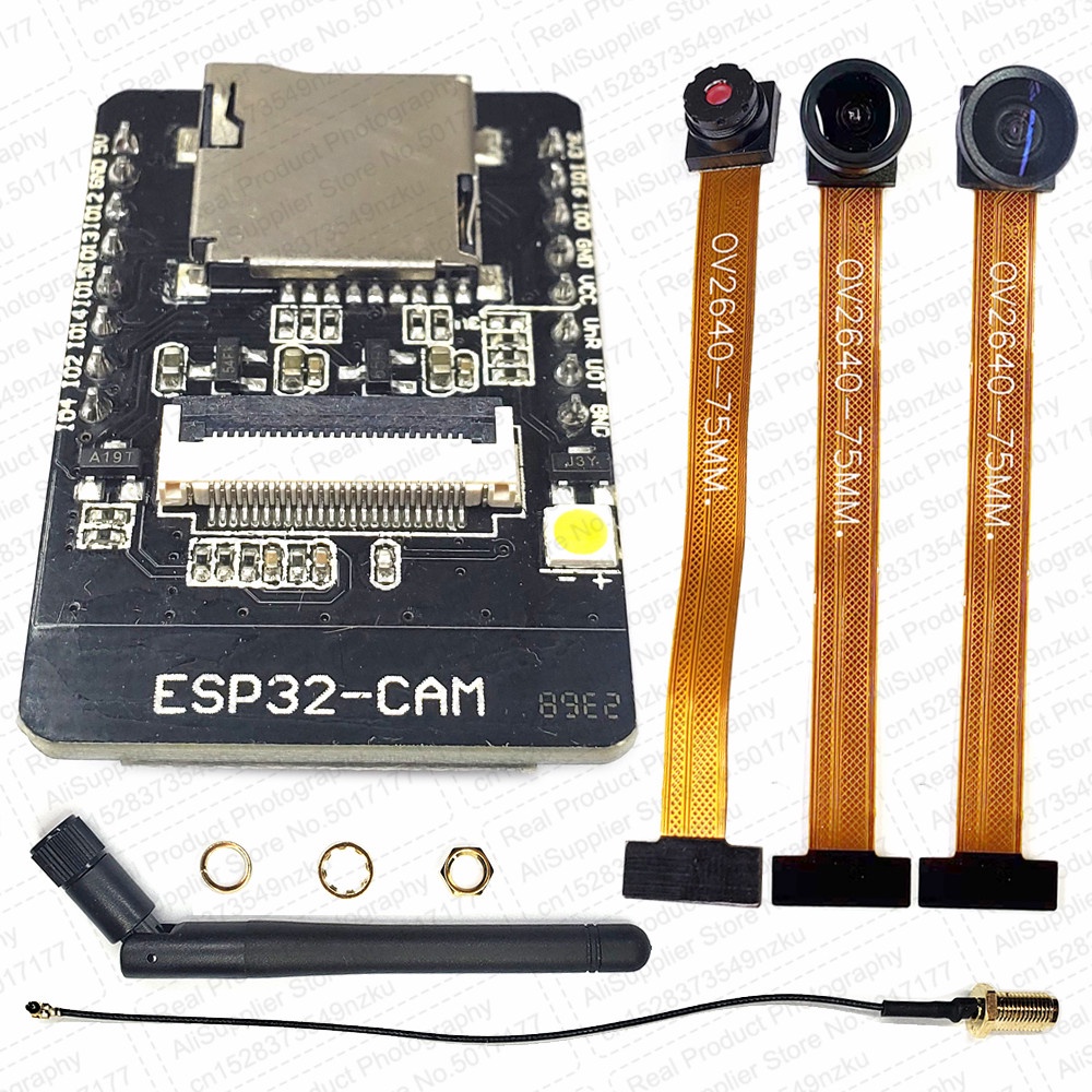 ESP32-CAM Developments Board OV2640 Camera Module with 2.4G WIFI 3dbi ...