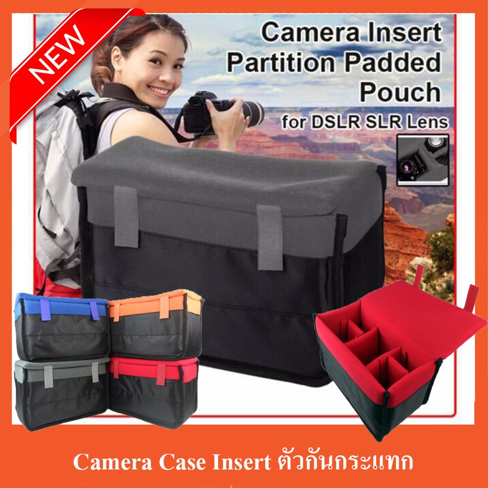Camera Case Insert ตัวกันกระแทกด้านในกระเป๋ากล้อง | Shopee Thailand