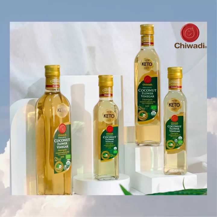 Chiwadi น้ำส้มสายชูหมักจากดอกมะพร้าวอินทรีย์ Coconut Flower Vinegar ...