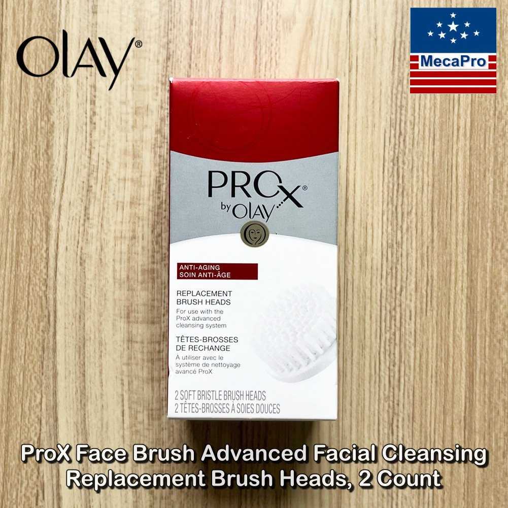Olay® ProX Face Brush Advanced Facial Cleansing Replacement Brush Heads, 2 Count แปรงทำความสะอาด ...