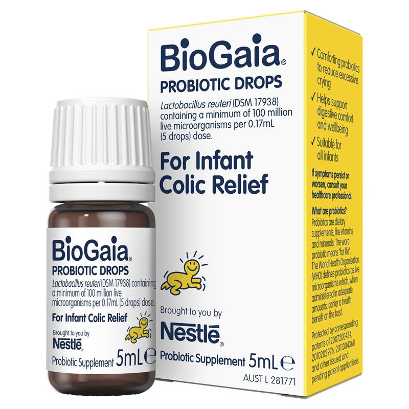 BioGaia Probiotic Drops for Infant Colic Relief 5ml | Shopee Thailand
