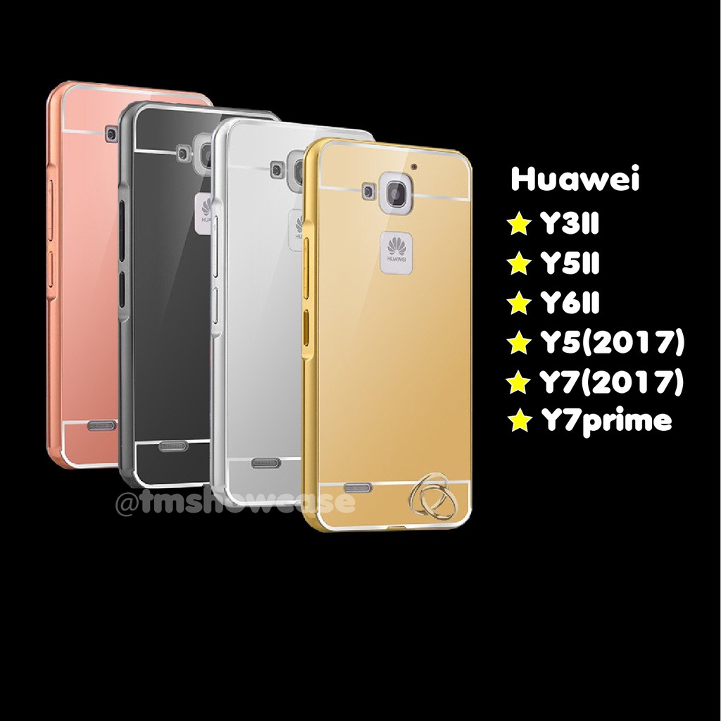 เคสอลูมิเนียม เคสโลหะ เคสหลังสไลด์ Huawei Y3II, Y5II, Y6II, Y5(2017), Y7(2017), Y7prime | Shopee ...