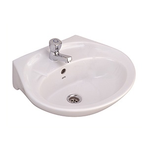 Cotto C013 อ่างล้างหน้า คอตโต้ ชนิดแขวนผนัง รุ่น เคนซิงตัน สีขาว ...