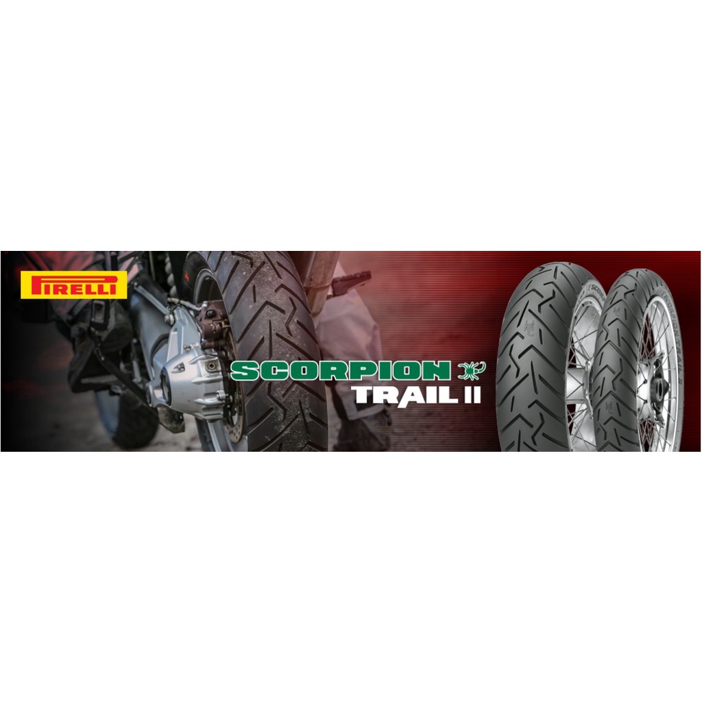 Pirelli Scorpion Trail2 แพ๊คคู่ หน้า+หลัง F120/70 R 19 M/C 60V TL และ ...