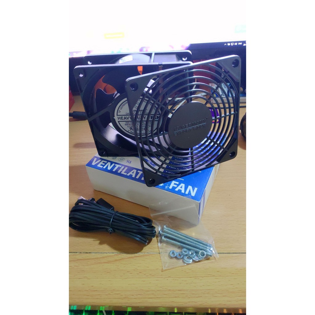 **พร้อมส่ง** 19" GERMANY G7-05001 FAN Heavy Duty | ขนาด 4 นิ้ว | HEAVY DUTY FAN | สำหรับตู้แร็ค ...