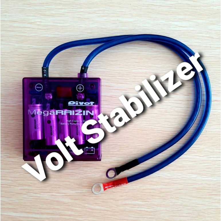 PiVOT Mega RAIZIN Stabilizer 21,000 uF กล่องบาลานซ์ไฟ ทำให้กระแสไฟฟ้า ...
