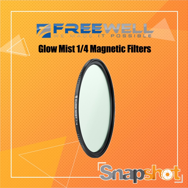 FREEWELL GLOW Mist 1/4 Filter (Magnetic Filter) มาพร้อมฝาปิดหน้าเลนส์ ...