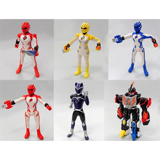 ของแท้ โมเดล กาชาปอง เกคิเรนเจอร์ ชุด 2 [E03-116_229A] | Shopee Thailand