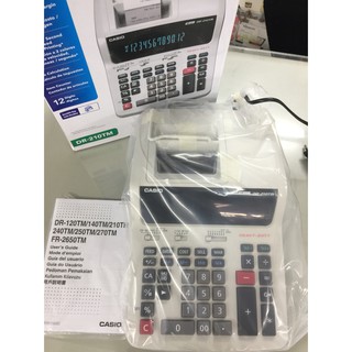 เครื่องบวกเลข CASIO DR-210TM | Shopee Thailand