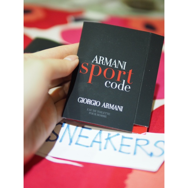 [NEW] ARMANI Sport Code (1.5 ml) น้ำหอมขนาดทดลอง กลิ่มหอมแบบสปอร์ต เท่ๆ ...