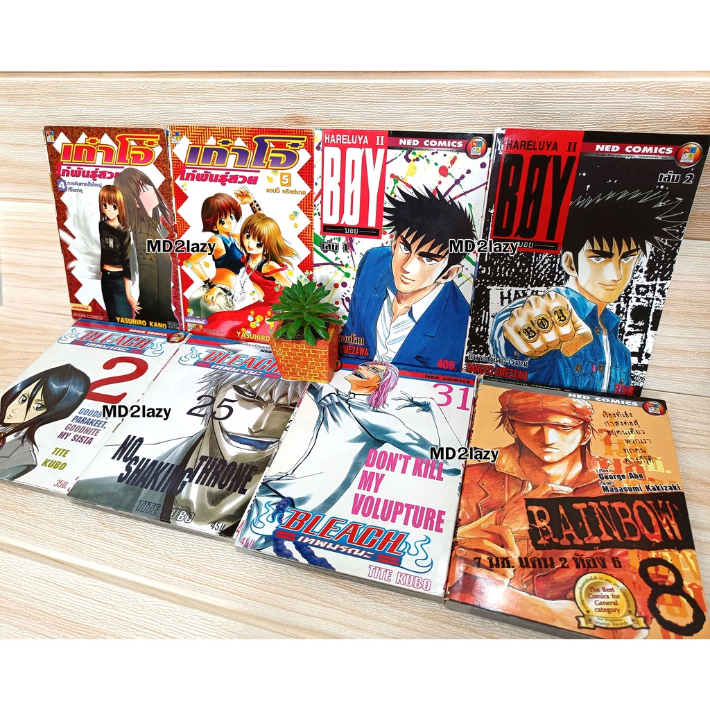 [เล่มเศษ NED] มือสอง BOY Hareluya บอยฮาเรลูย่า / Bleach บลีช เทพมรณะ ...