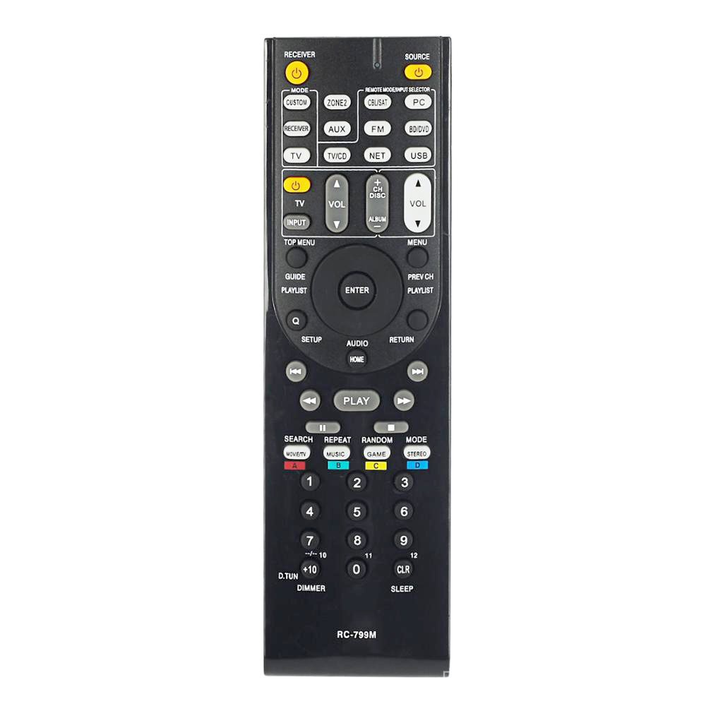 ใหม่ รีโมตคอนโทรล RC-799M แบบเปลี่ยน สําหรับตัวรับสัญญาณเสียง วิดีโอ ... ใหม่ รีโมตคอนโทรล RC-799M แบบเปลี่ยน สําหรับตัวรับสัญญาณเสียง วิดีโอ ...