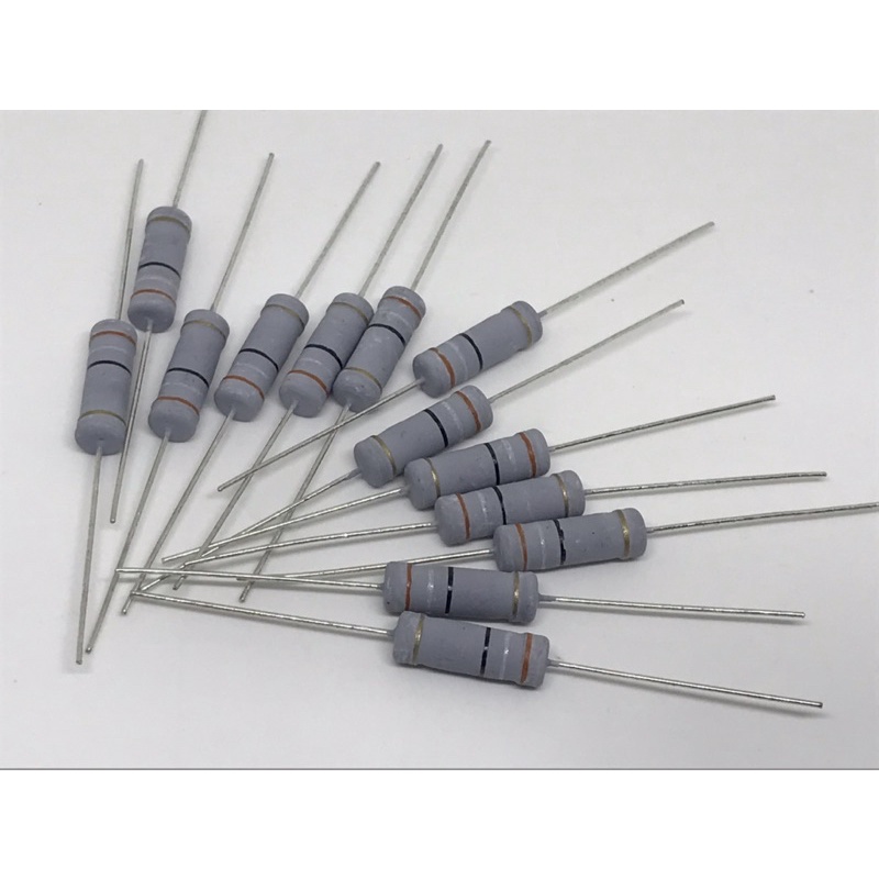 Resistors 3W 5% 1% 6.8 ohm 39 ohm 0.27 ohm 68K 150K แพ็ค10ตัว | Shopee ...