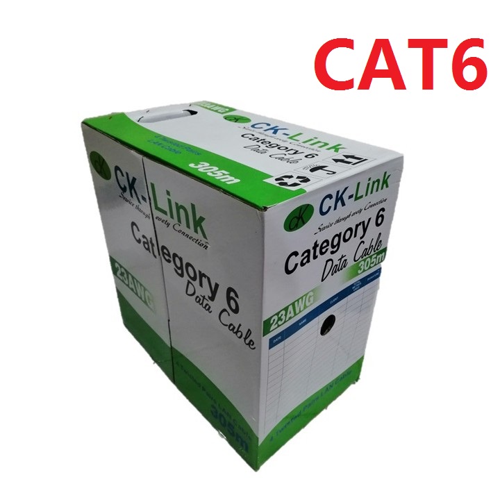 Hotdeal CK-LINK Cat6 UTP Cable box - 305M Network Cable Lan Cable Wayar ...
