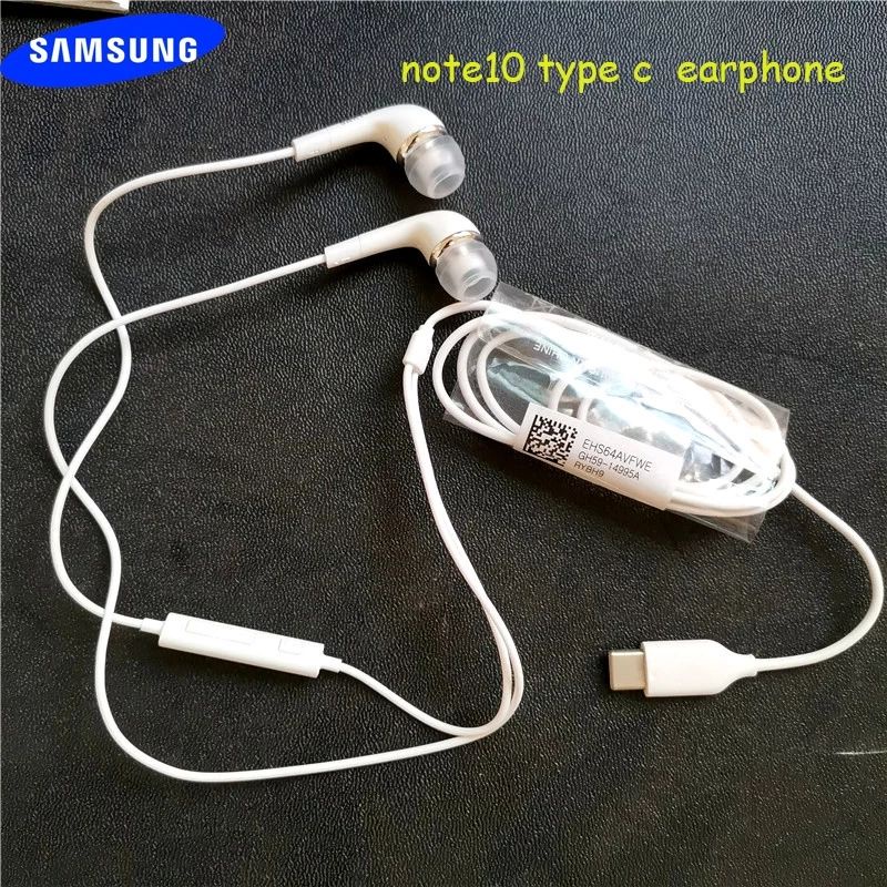 หูฟัง Samsung แท้ Type C Earphone 24Bit HD DAC USB-C Jack Headset Mic ...