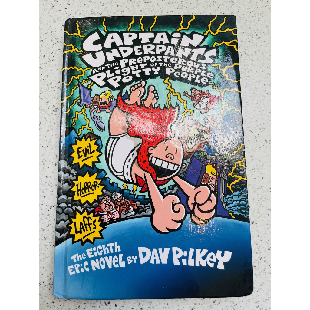 CAPTAIN UNDERPANTS and the Preposterous Plight of the Purple Potty ...