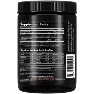 Codeage Multi Collagen Peptides (แบบผง) + Probiotics Black Edition, Vitamin C, Hyaluronic ไฮโดร ...