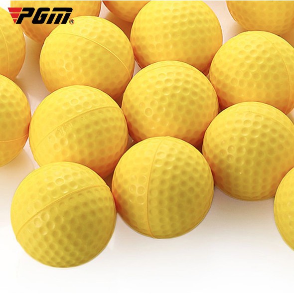 PGM Golf Ball for Practice ลูกกอล์ฟฝึกซ้อมในที่ร่ม Q008 สีเหลือง แบบยาง(20ชิ้น/ชุด) | Shopee ...