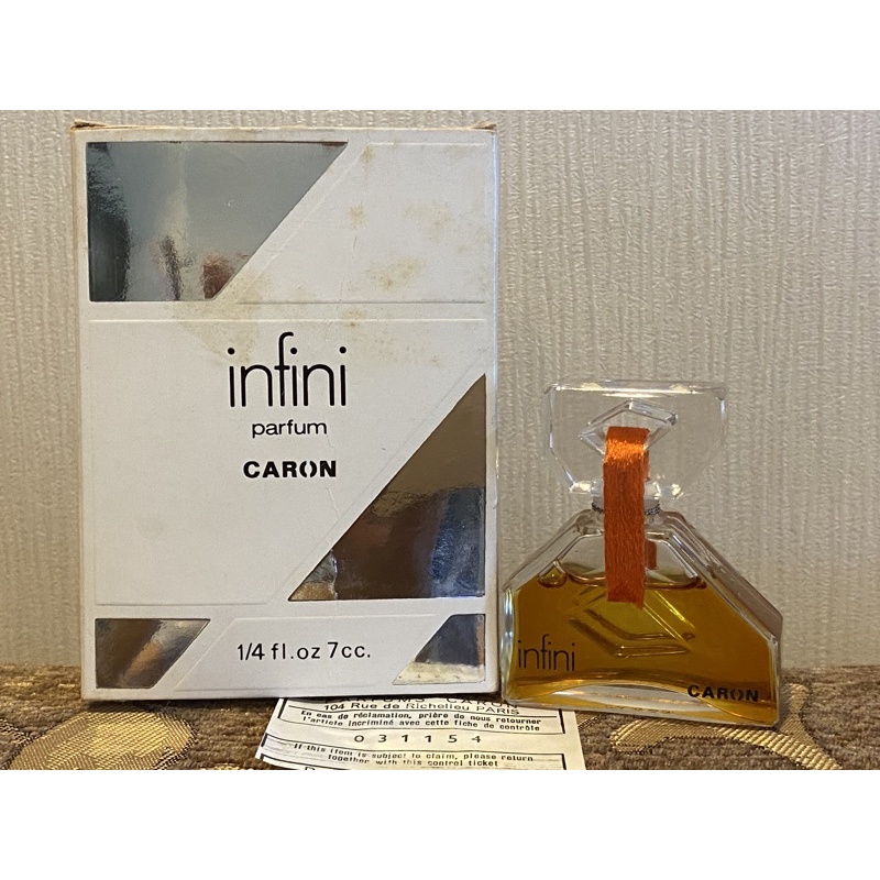 INFINI (CARON) Perfume 7 ml VINTAGE Extremely Rare. | Shopee Thailand