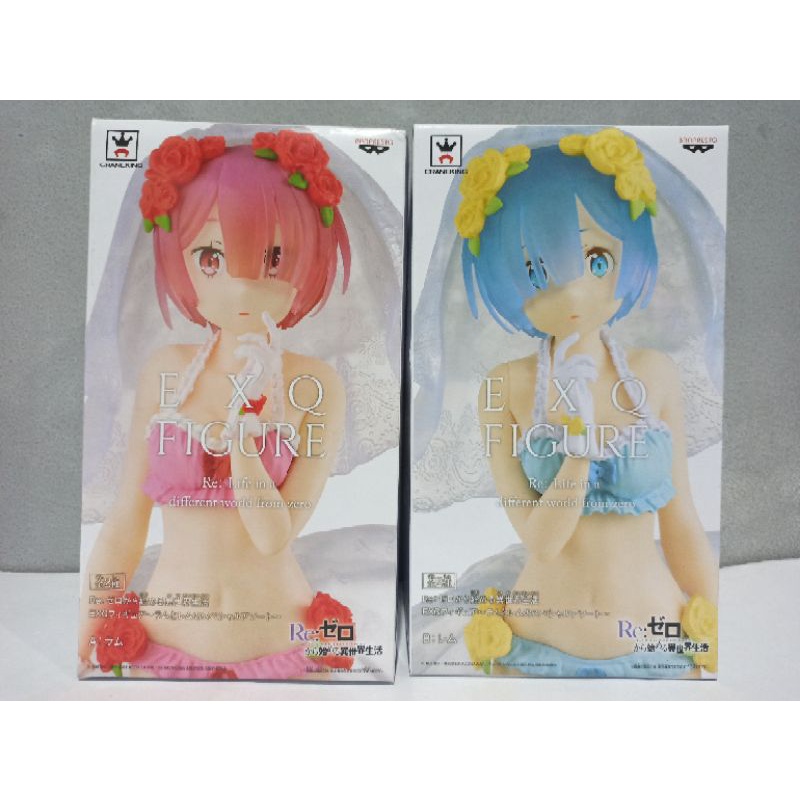 EXQ Re: Zero Rem/Ram Wedding Dress ver. งานคู่ สินค้าแท้นำเข้าจากญี่ปุ่น | Shopee Thailand