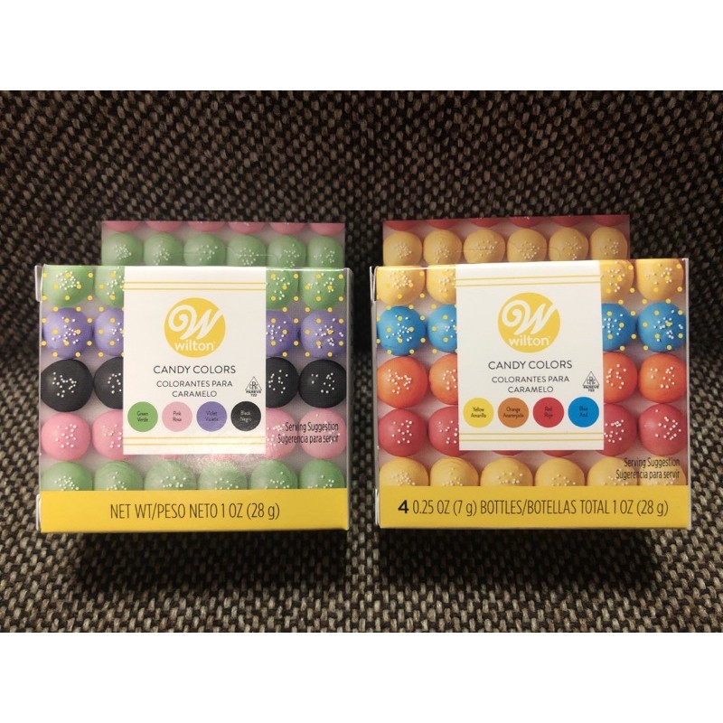 🔥[ของแท้💯% USA 🇺🇸] สีเจล Wilton Candy Colors 4สีใน setสำหรับ งานทำ ...