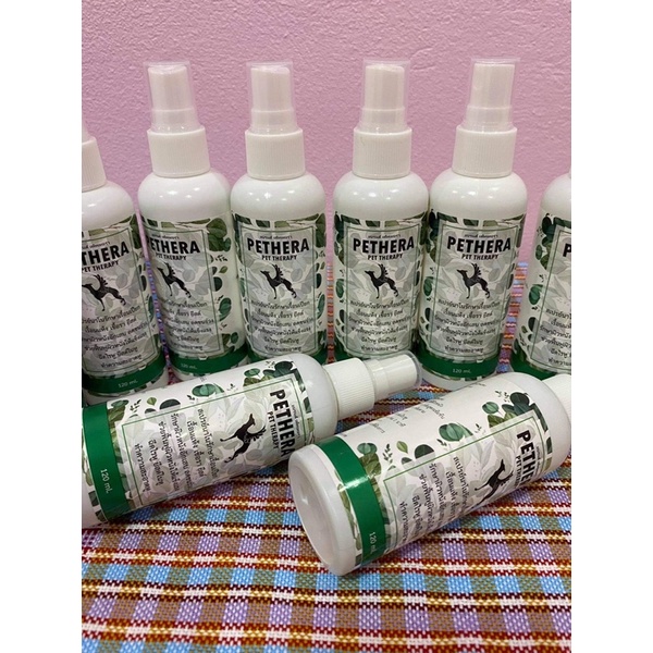 pethera สเปรย์นาโน สเปรย์รักษาเรื้อนเปียกเรื้อนแห้ง รักษาเรื้อนสุนัข ...