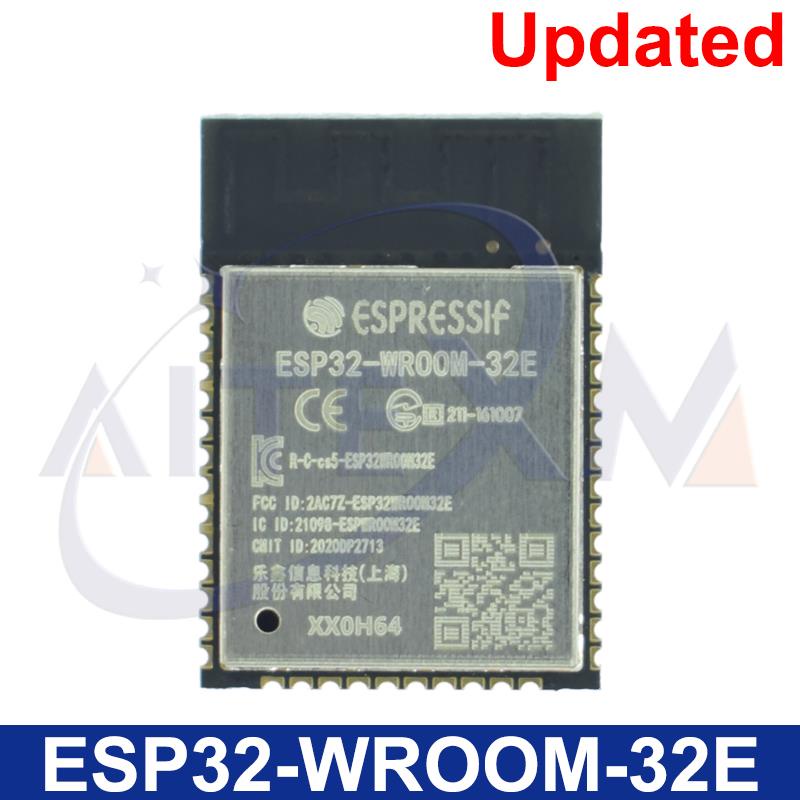 บอร์ดโมดูลไร้สายบลูทูธ ESP32 ESP-WROOM-32 32D 32U ESP-WROOM-32D ESP-WROOM-32E ESP-32 WIFI Dual ...