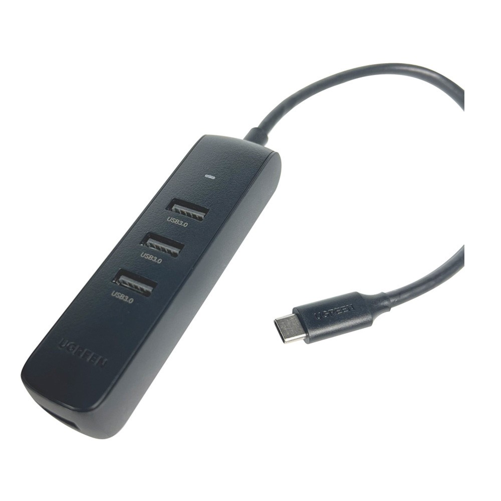 4 Port USB HUB v3.0 UGREEN 10916 Type-C (Black) | Shopee Thailand