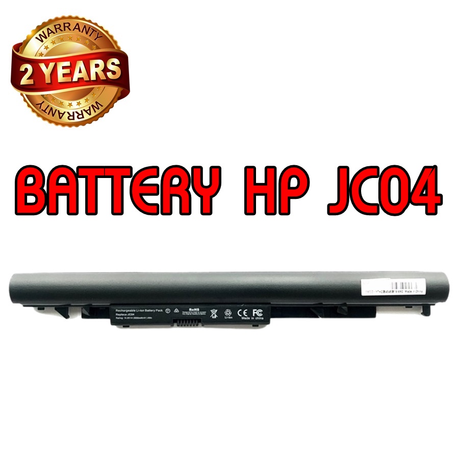 รับประกัน 2 ปี BATTERY HP JC04 แบตเตอรี่ เอชพี 15-bs 15-bw Series ...
