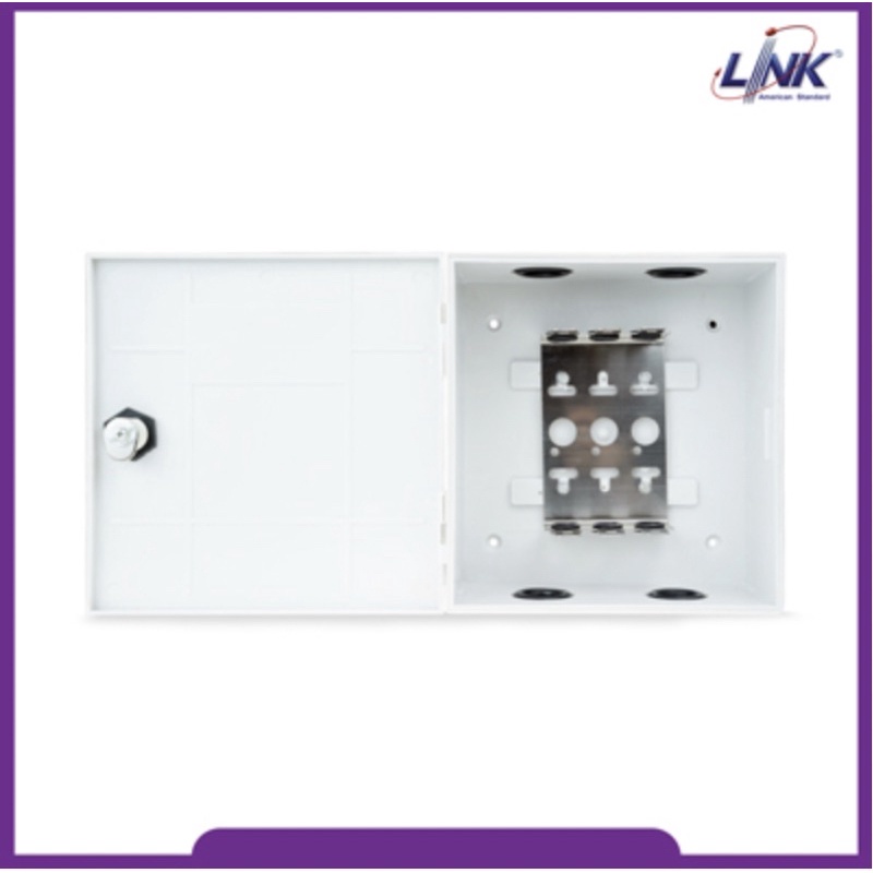 LINK UL-7601 30 PAIR PLASTIC TC Box, INDOOR มีกุญแจและแถม BMF | Shopee ...