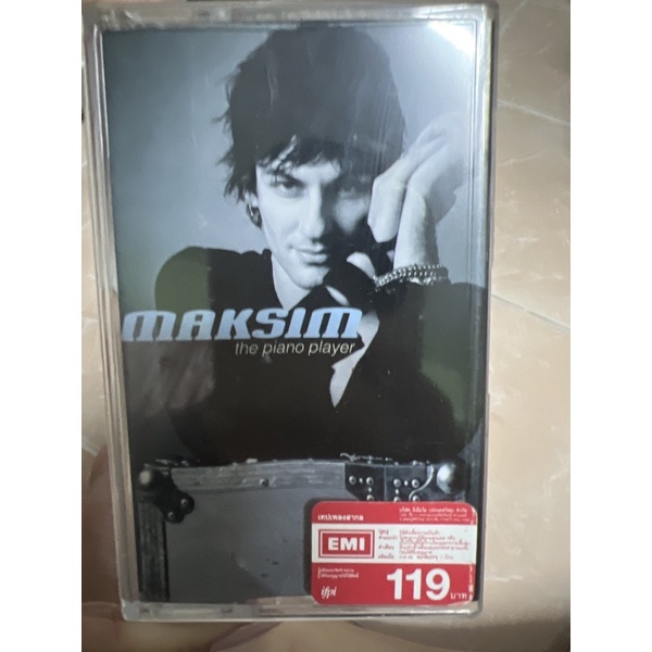 tape cassette เทปเพลง EMI Maksim the piano player ของแท้ | Shopee Thailand