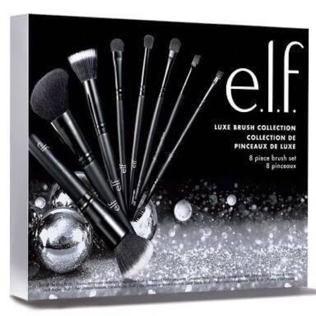 (งานเกรด ) e.l.f. Cosmetics Basic Makeup brush set - Luxe Brush Collection | Shopee Thailand