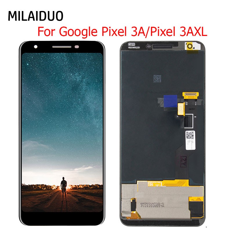 สําหรับ Google Pixel 3a /Pixel 3a XL จอแสดงผล LCD Touch Screen ...
