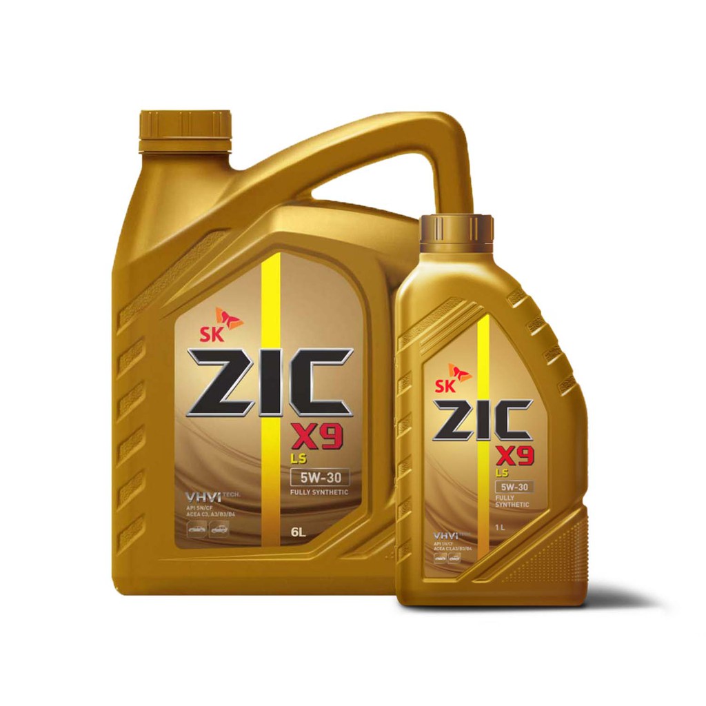 ZIC X9 LS 5W30 สังเคราะห์แท้ 100% ระยะ 12,000-15,000 กม.สำหรับ ...