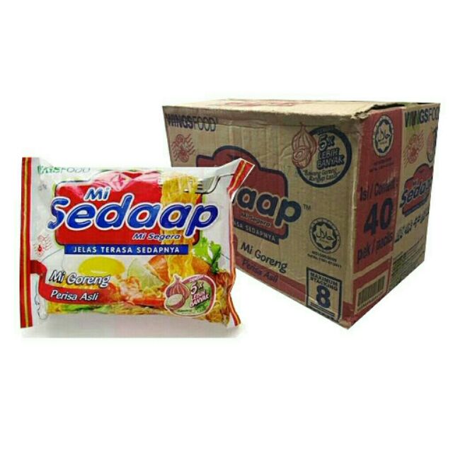SEDAAP รสดั่งเดิมแบรนด์ฮิต (ขายยกลัง) | Shopee Thailand