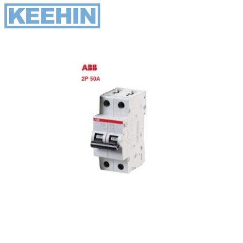 เซอร์กิตเบรคเกอร์ MCB SH202-C 2P 50A 6KA ABB Circuit Breakers MCB SH202-C 2P 50A 6KA ABB ...