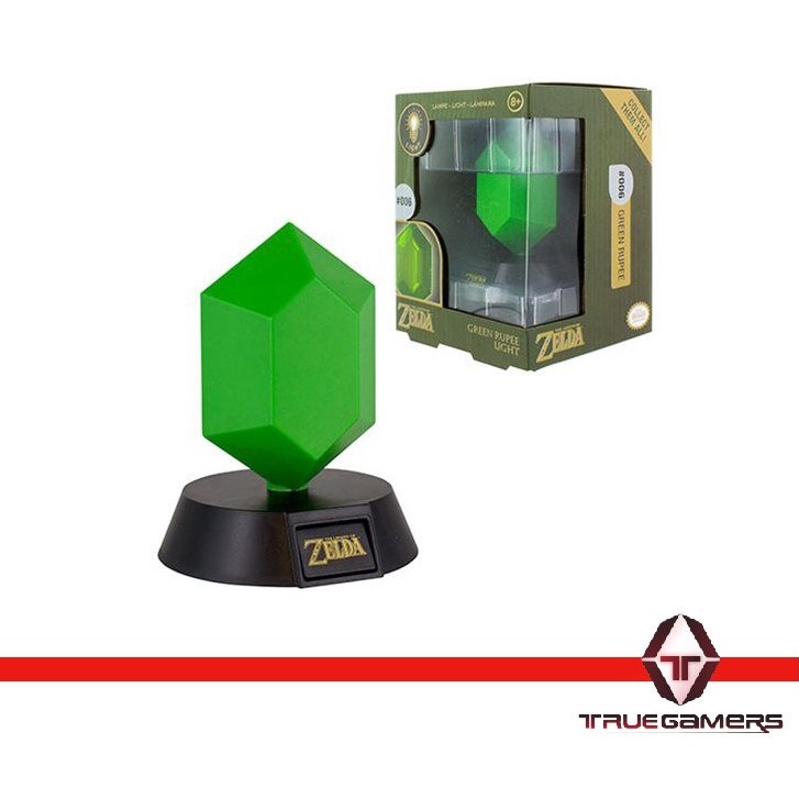 Nintendo OFFICIAL ZELDA GREEN RUPEE ไฟ 3D สีเขียว | Shopee Thailand