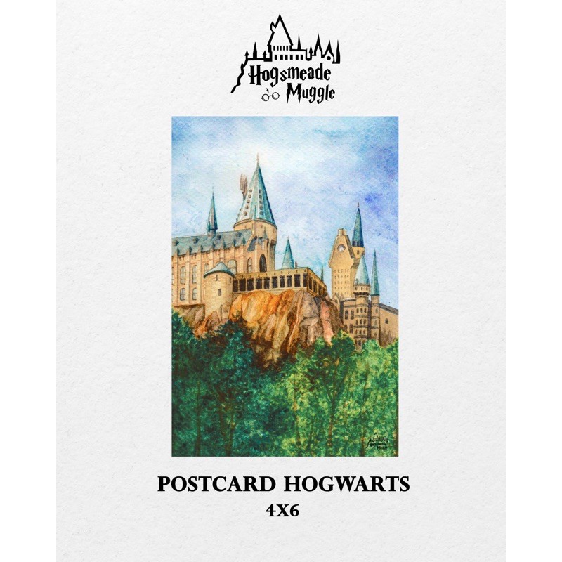 Postcard ver.Hogwarts | Shopee Thailand