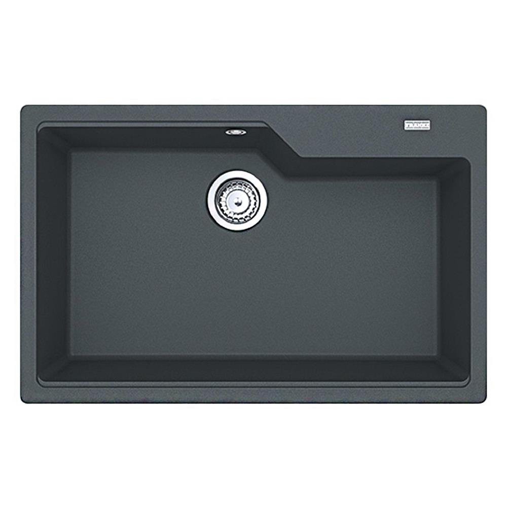 Embedded sink SINK BUILT 1 BOWL FRANKE UBG610-78 BLACK Sink device Kitchen equipment อ่างล้างจาน ...