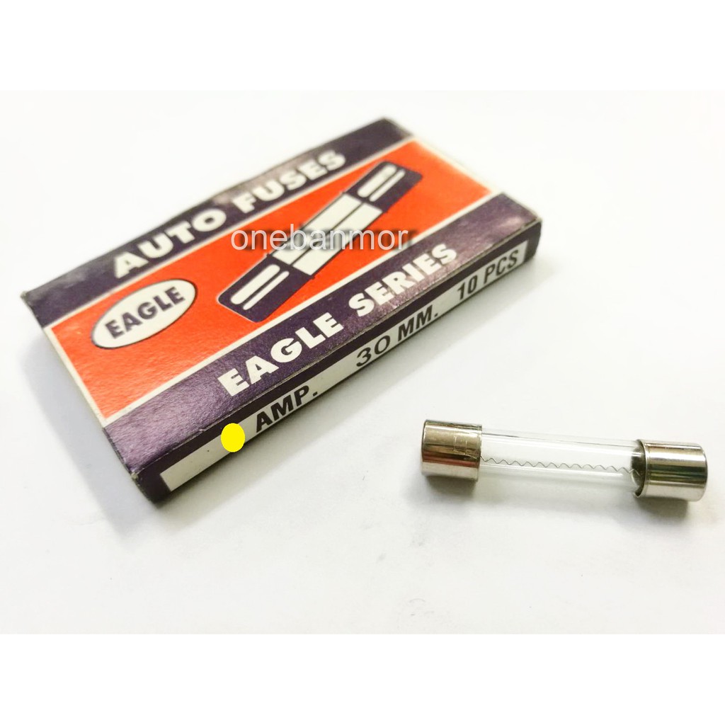ฟิวส์ใหญ่ Fuse ขนาด 30MM 250V EAGLE ของแท้ 100% | Shopee Thailand