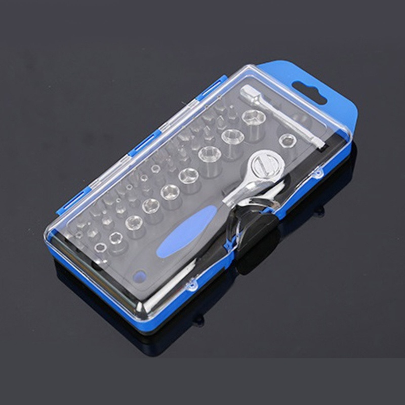 Pcf* 38 In 1 ชุดเครื่องมือประแจวงล้อไฟฟ้า ไขควง ซ็อกเก็ต เปลี่ยนได้ ...