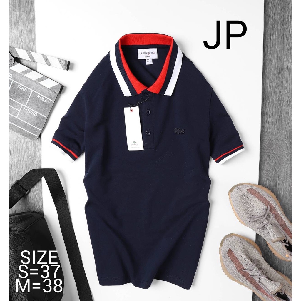 Lacoste แท้ OUTLET ป้าย แทก Tag ครบ เสื้อ โปโล Polo ลาคอส มี 5 สี 3 ...
