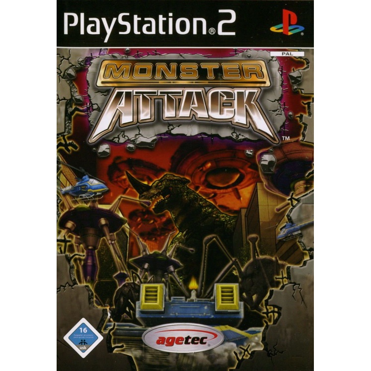 Monster Attack แผ่นเกมส์ ps2 | Shopee Thailand