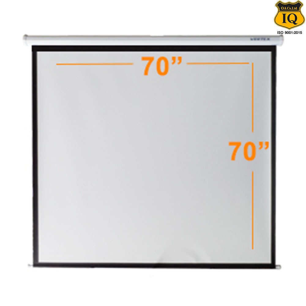 ACER Wall Screen 70x70 นิ้ว จอโปรเจคเตอร์ รุ่น แขวนมือดึง (180x180 cm ...