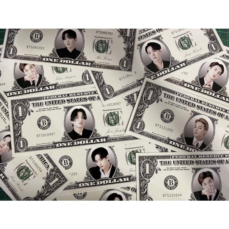 แบงค์บีทีเอส BTS แบงค์บังทัน มีเก็บเงินปลายทาง จองกุก วี จีมิน jungkook ...