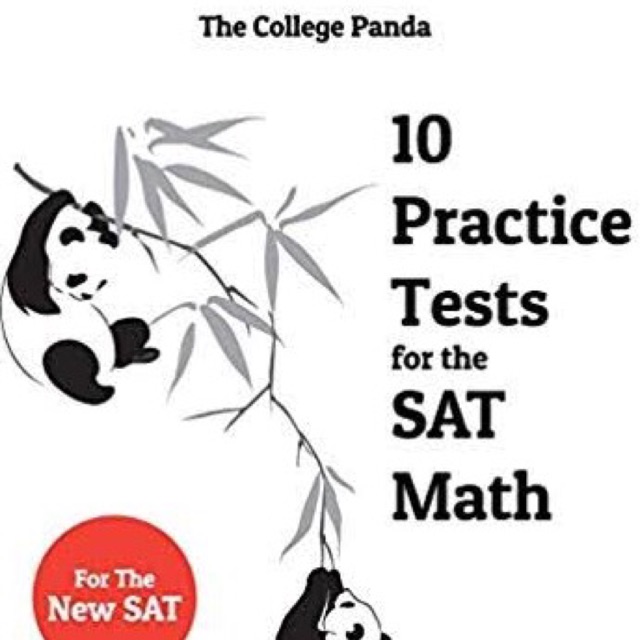10 Practice Test For The SAT MATH แบบcopyใส่สันห่วง สามารถสอบถาม ...