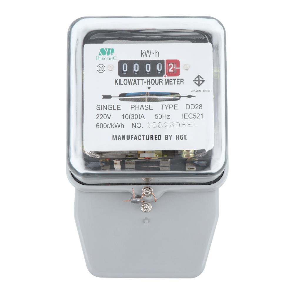 Electric meter POWER METER 10A(30A) 2P SP Circuit breaker Electrical ...