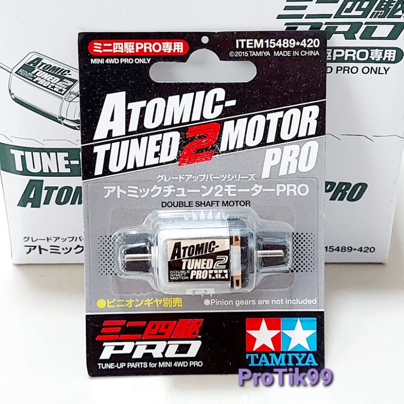 มอเตอร์ Tamiya 15489 แท้ 💯% Atomic Tuned 2 Motor Pro สำหรับ Mini 4wd รถ ...