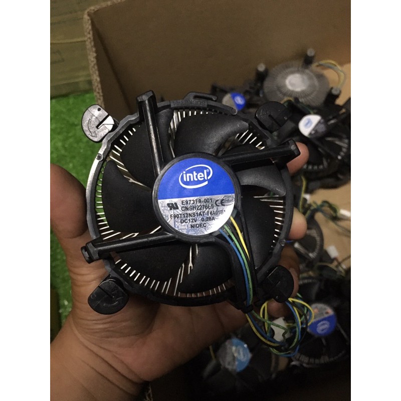 🔥พัดลม CPU อินเทล Socker 1156/1155/1150/1151 แกนอลูมิเนียม 100% | Shopee Thailand